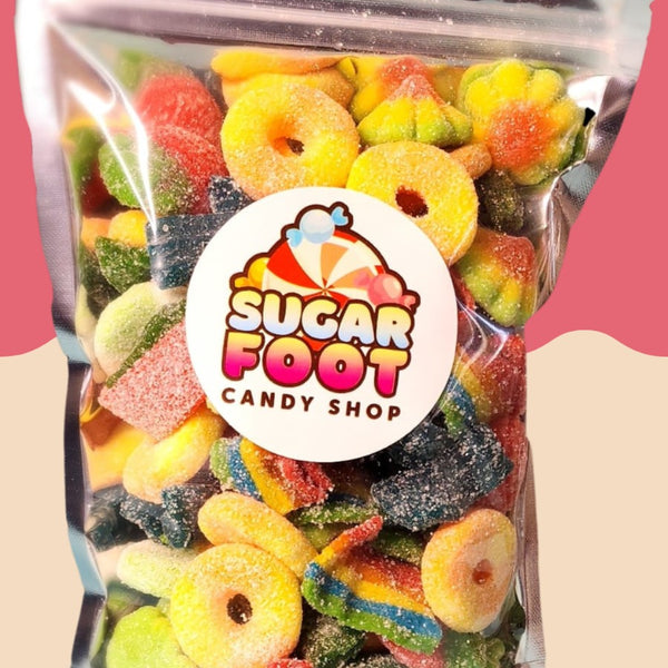 1 Lb Assorted Sour Mix – Sugar Foot Candy Shop